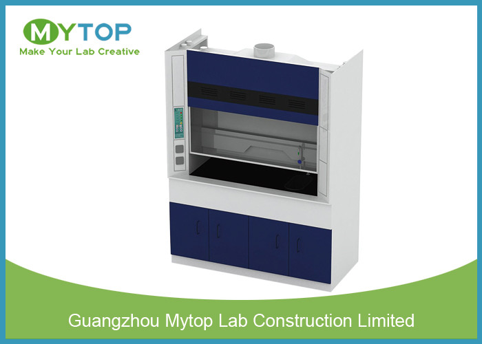 5 feet steel laboratory fume cupboard for school , chemical vent