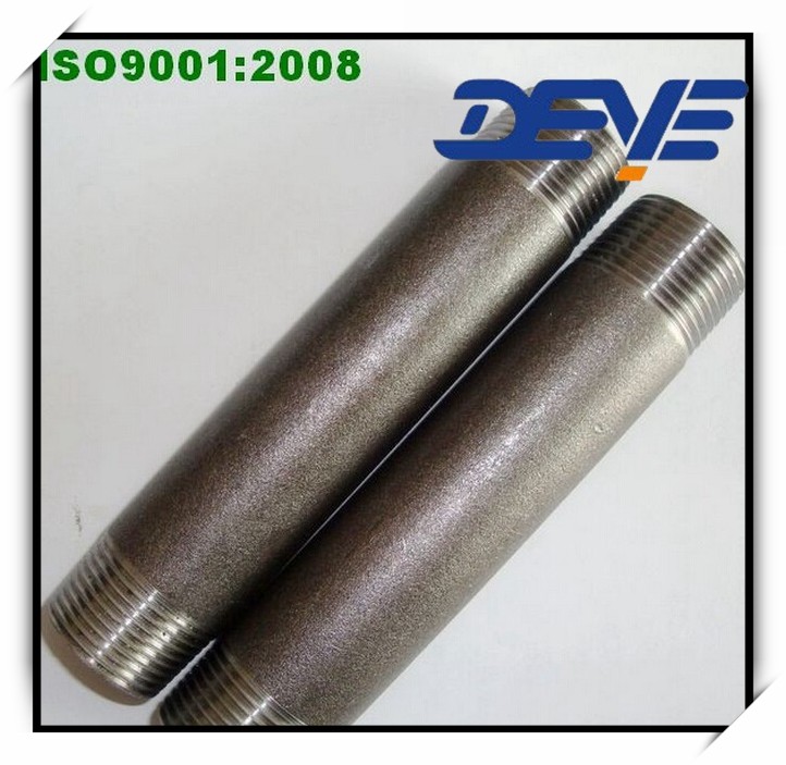 long nipple seamless sch40 npt thread