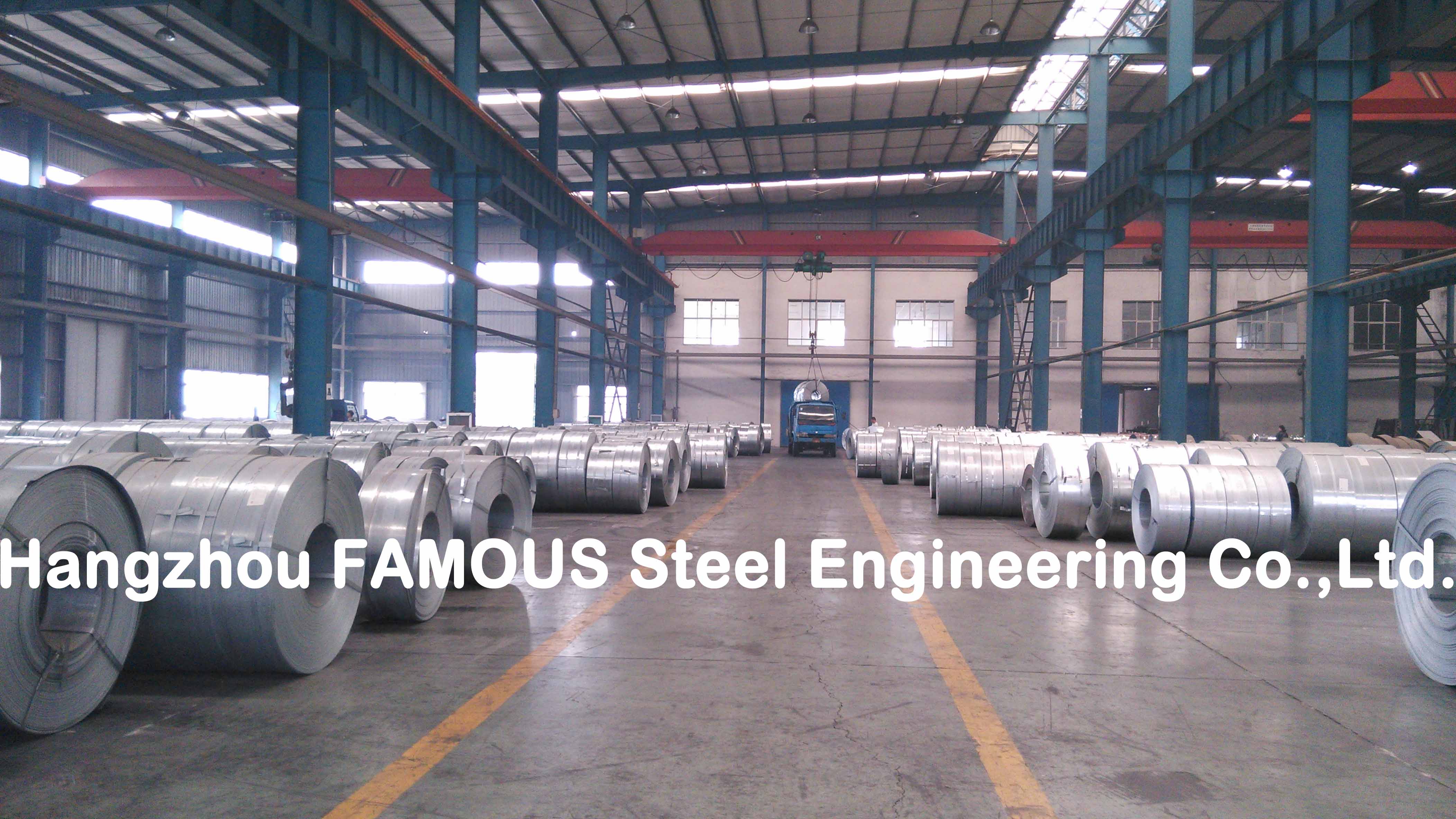 hot dipped cold rolled galvanized steel coil for light industry